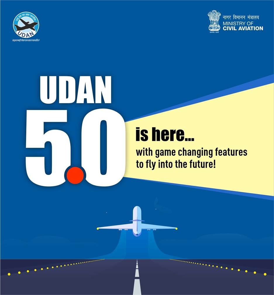 MINISTRY OF CIVIL AVIATION LAUNCHES UDAN 5.0