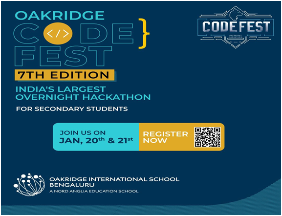 EVENT : TECH VISIONARIES AT OAKRIDGE CODEFEST EXPLORE SUSTAINABLE URBAN TRANSIT SOLUTIONS IN TOURISM