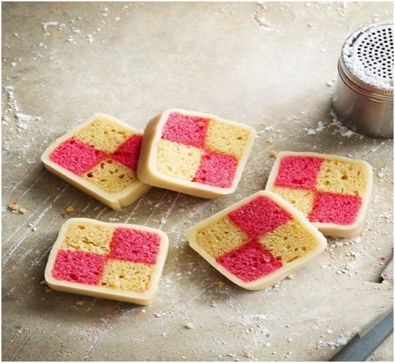FOOD : RECIPE OF THE WEEK:BATTENBERG CAKE